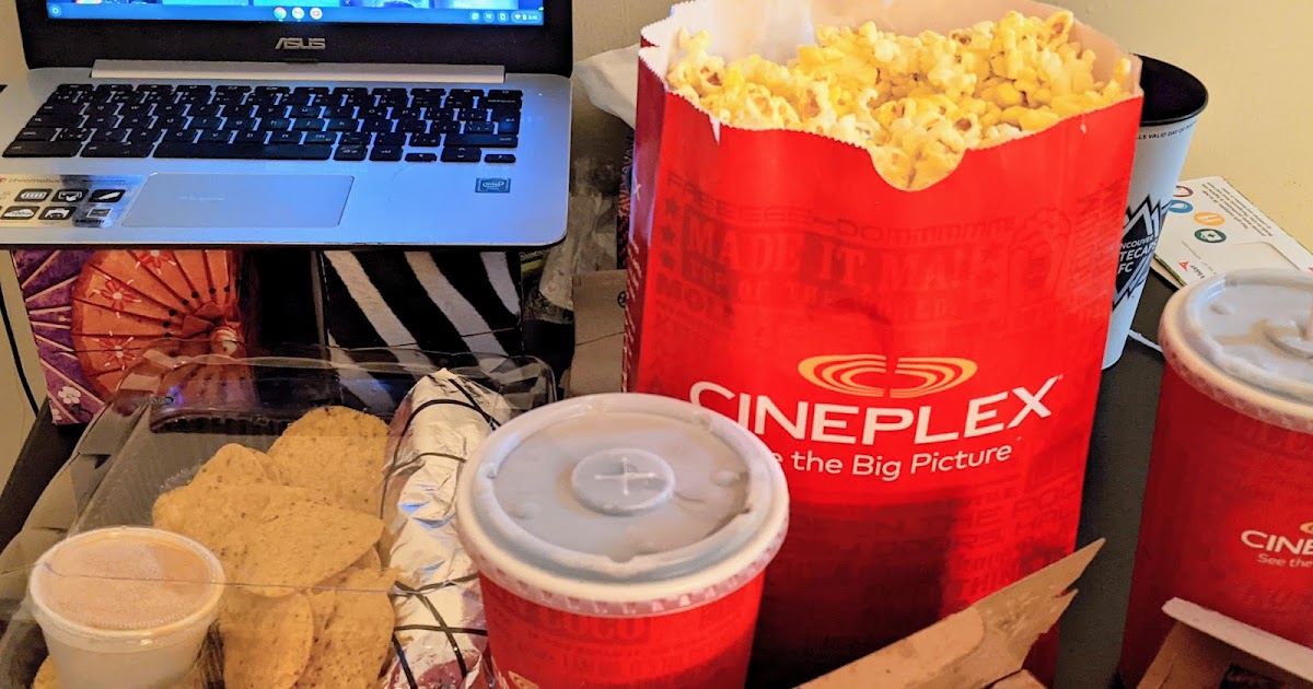 Smooch Food: Movie Night Popcorn and Snacks from Cineplex