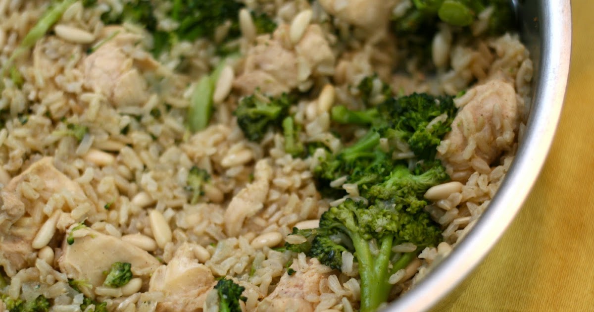 Just Some Salt and Pepper: Brown Rice with Chicken and Broccoli