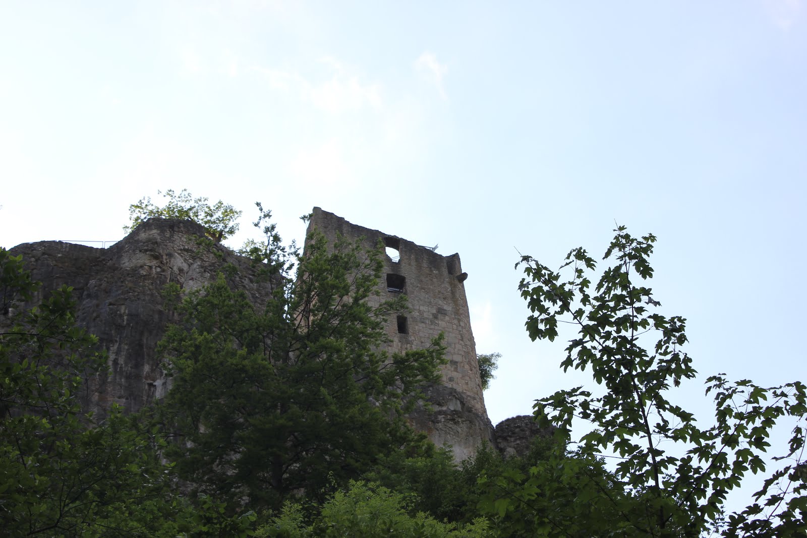 Die Burgruine Neideck