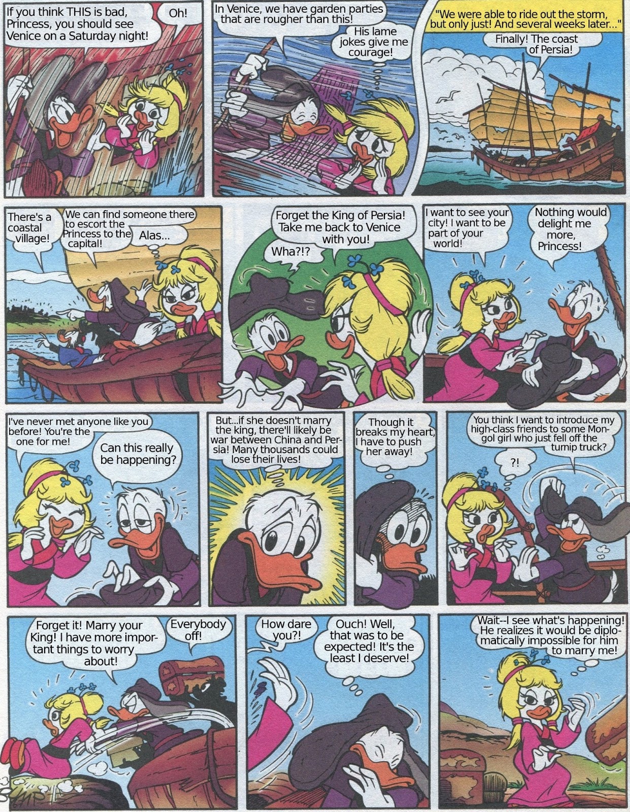 Duck Comics Revue: "The Fantastic Adventures of Marco Polo"