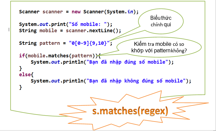 Lập trình java - Bài 6: Chuỗi và biểu thức chính quy