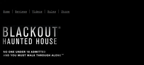 Blackout Haunted House Rules