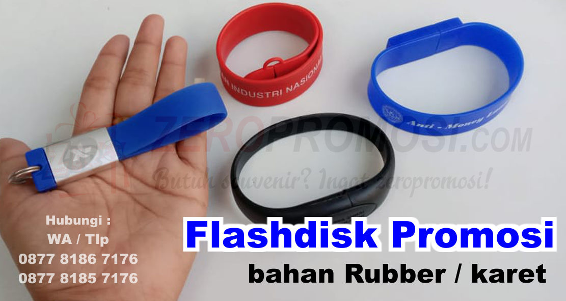 Aneka Souvenir Flashdisk Promosi bahan Rubber / karet | zeropromosi ...