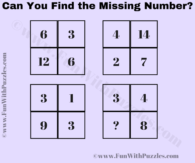 Logical Math Puzzle: Crack the Code Squares