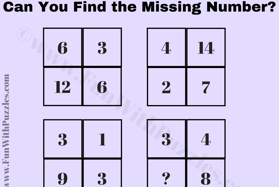 Logical Math Puzzle: Crack the Code Squares