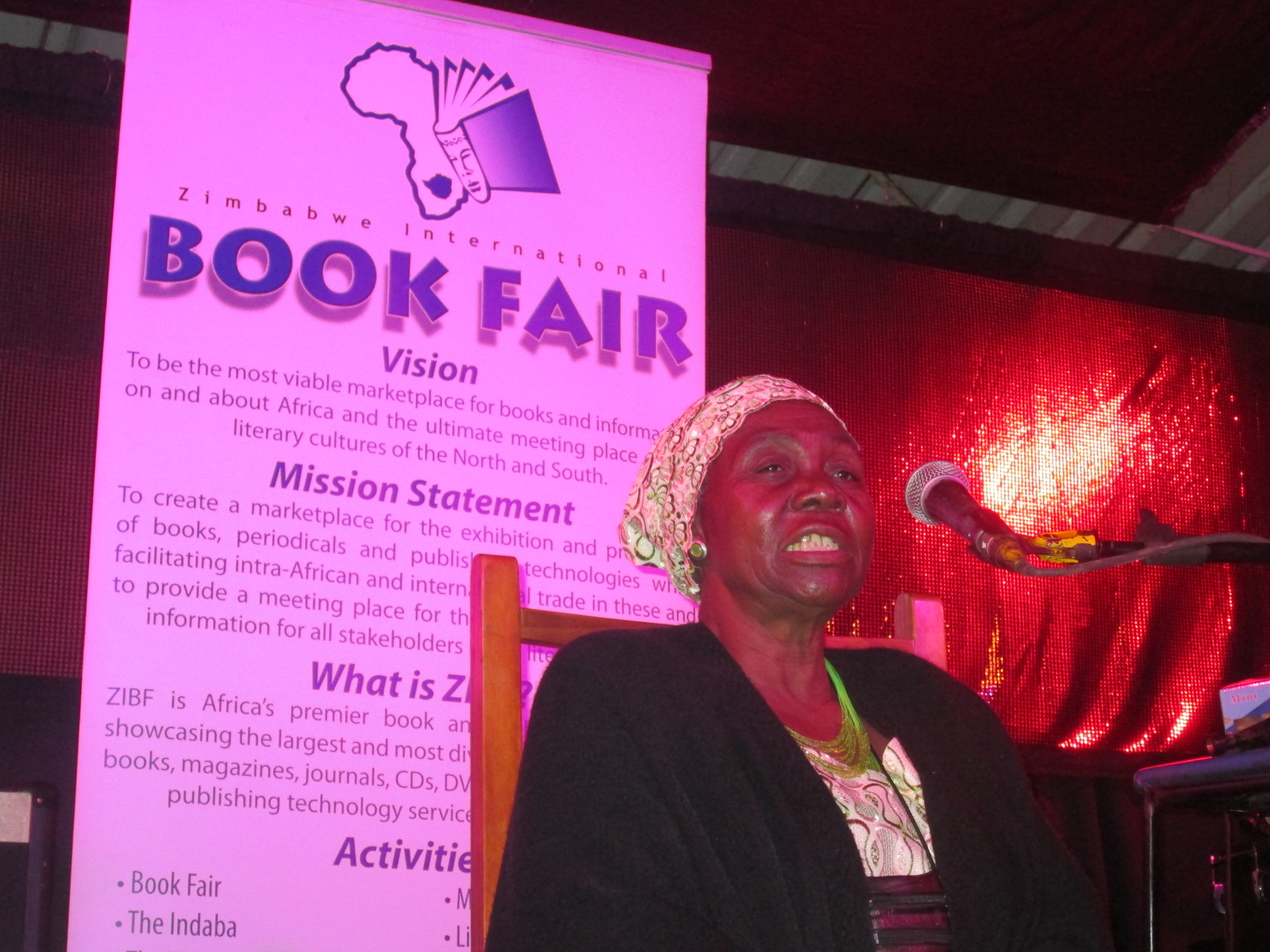 ZImbabwe International Book Fair Zvinotarisirwa 2015