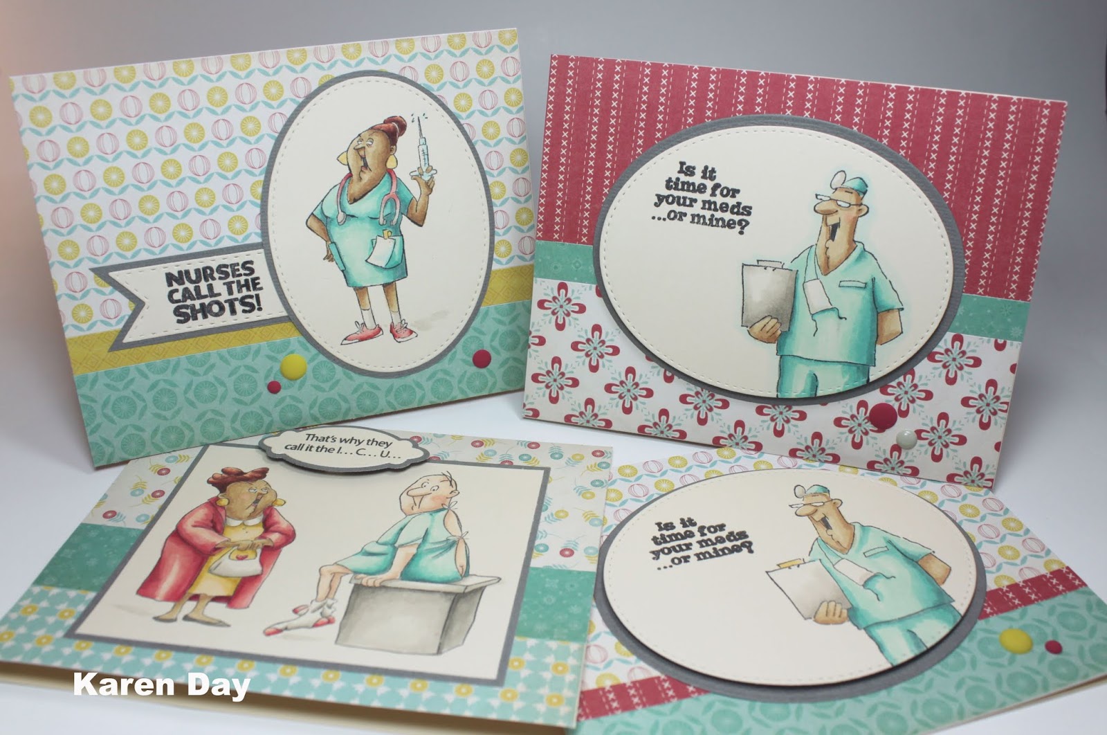 Karen's Creations: More Doctor/Nurse cards