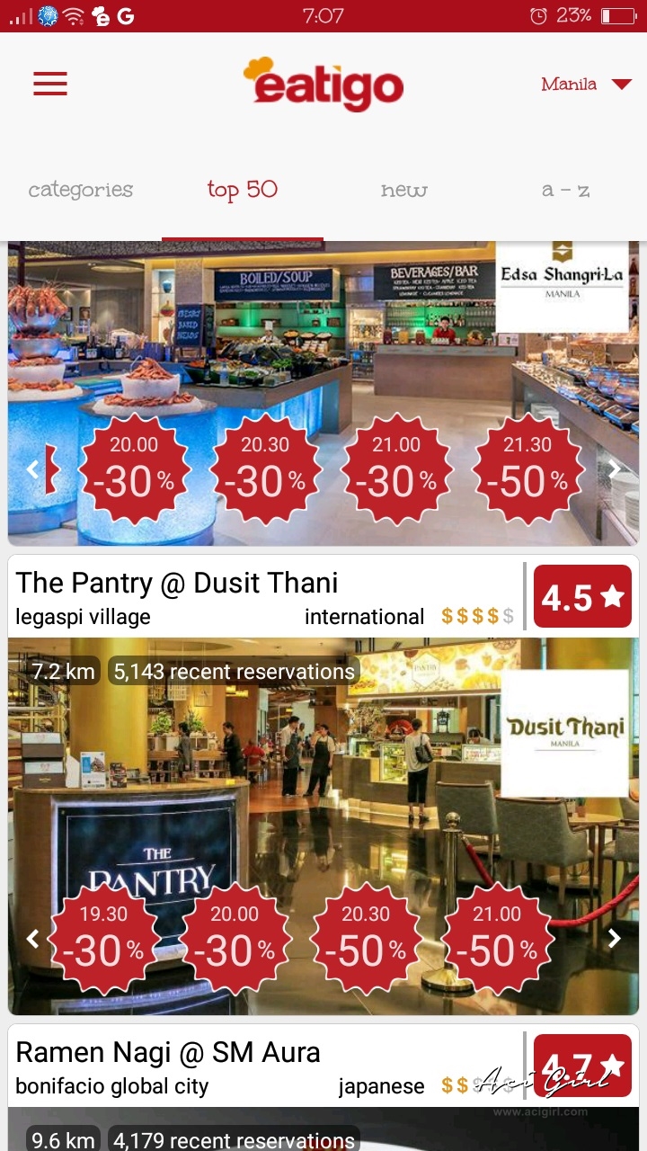 Where should we eat? Eatigo is the way to go! | Aci Girl