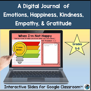 Social Emotional Learning Digital Journal | Polka Dots and Protons ...