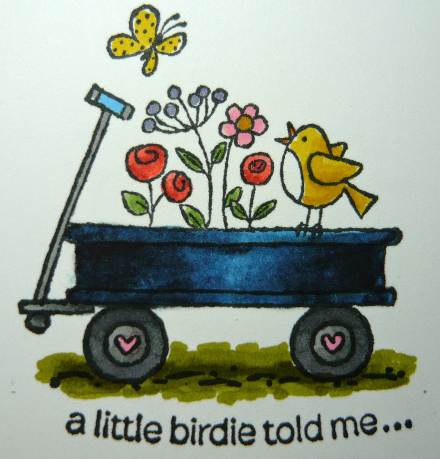 Perry Papercrafts: A Little Birdie Told Me....