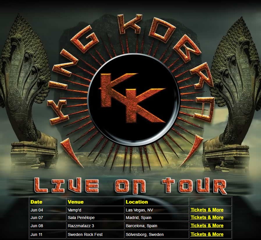 30th Anniversary of King Kobra's Album Thrill Of A Lifetime - 1986-2016 ...