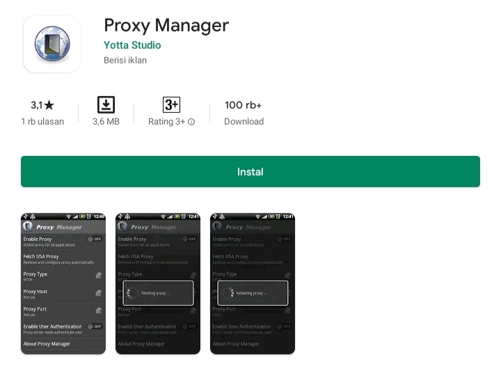 7 Proxy App Andoid Paling Ampuh dan Gratis Tahun 2021 - Celotehan Receh