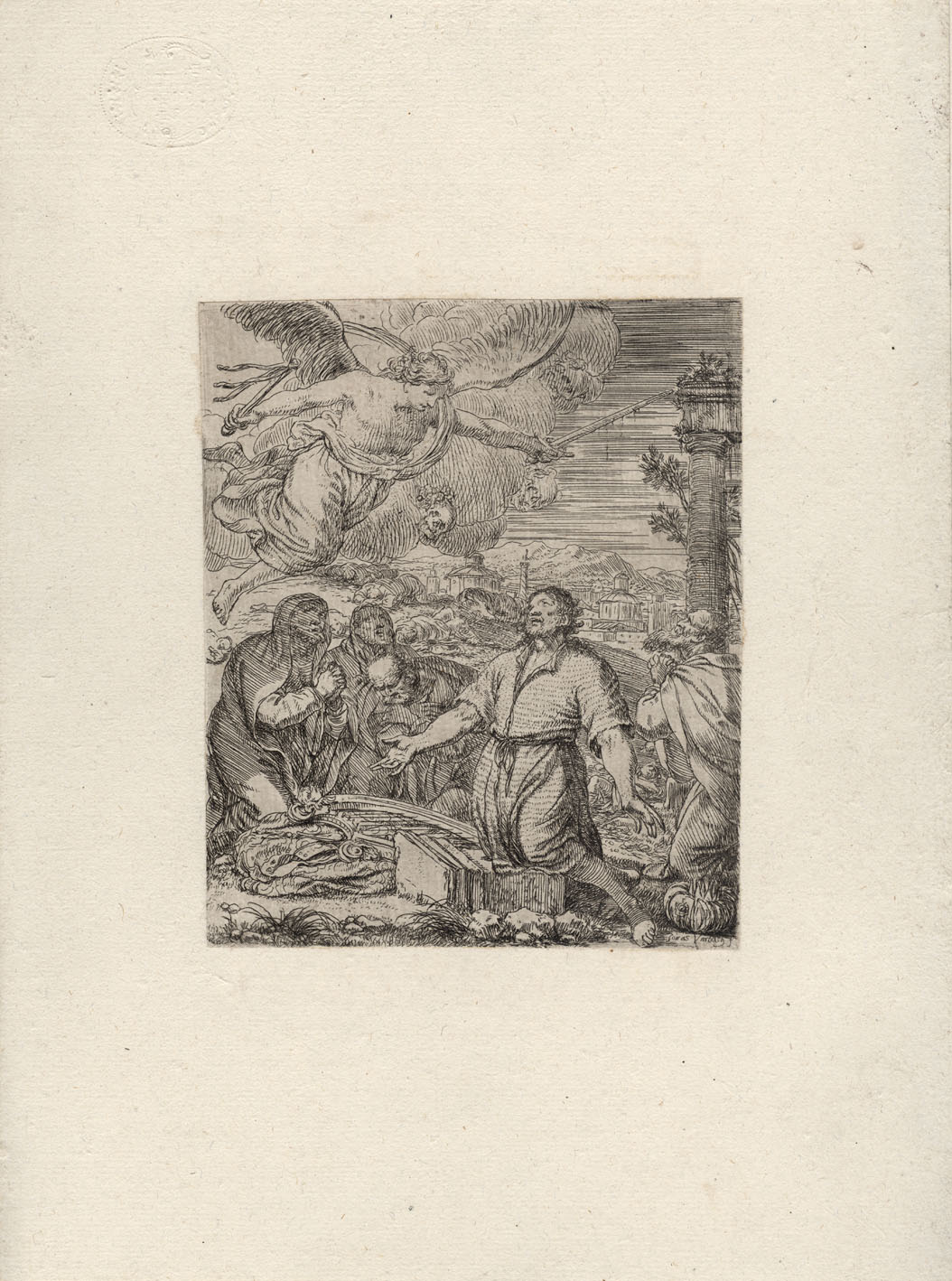 Prints and Principles: Jonas Umbach’s etching, “David Kneeling” c.1650/60