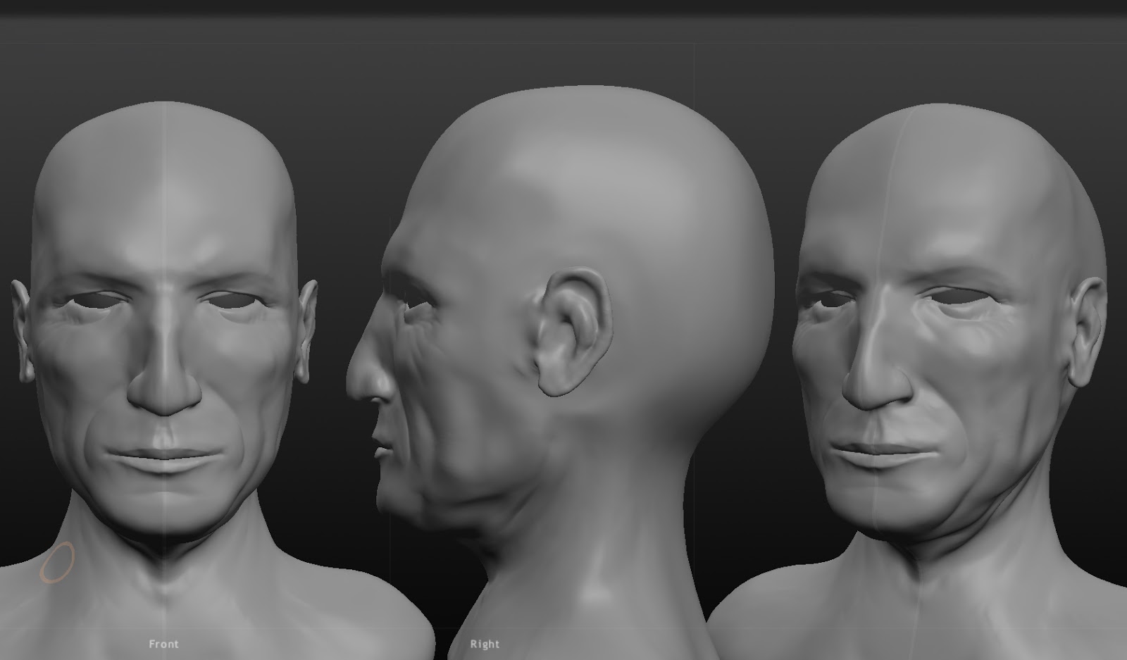 Jessica Rainville: ZBrush Head