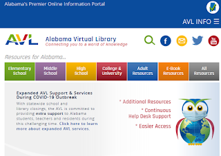 Coastal Alabama Libraries Blog: Alabama Virtual Library
