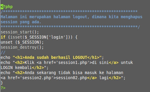 Session dan Cookie | pujilestari