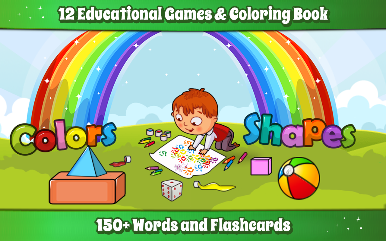 Shapes & Colors Learning Games for Kids, Toddler