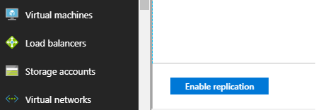 Using Azure Site Recovery to replicate a VM