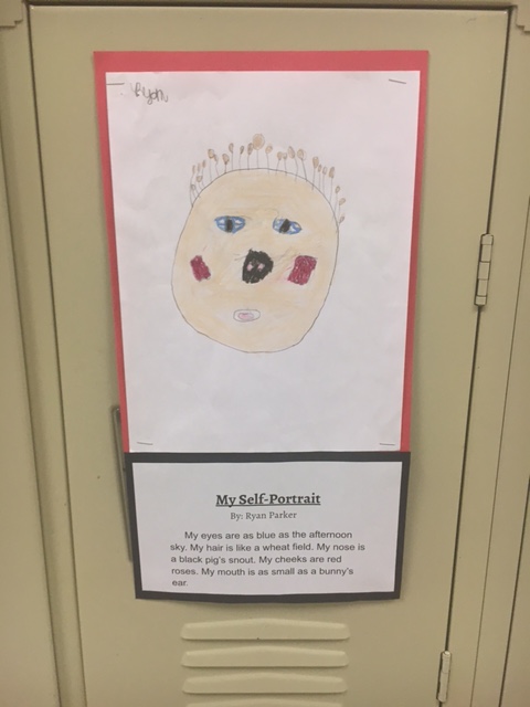 Third Grade's a Charm: My Self-Portrait: Similes and Metaphors