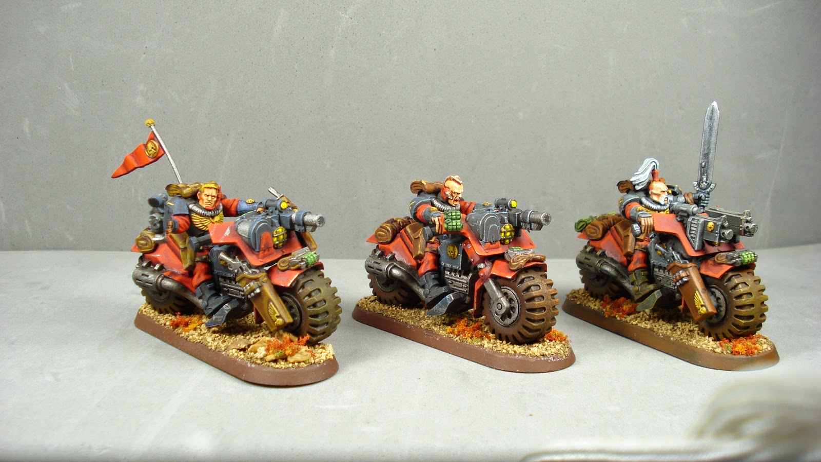 BDS 40K: FTGT Update : January Challenge Iron Hawks Space Marine Scouts