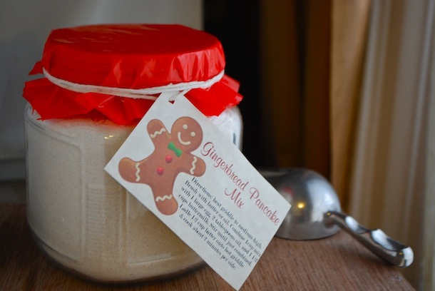 DIY Gingerbread Buttermilk Pancake Mix (Plus FREE Label Printable ...