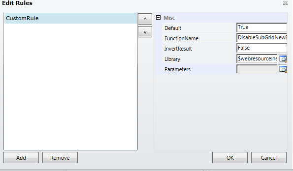 MS CRM Customization: Hide SubGrid '+' / New Button button based on ...
