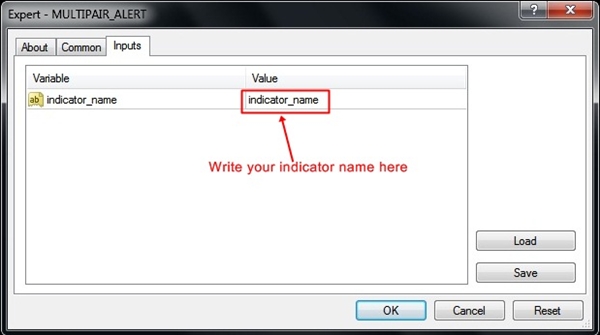 EA Multipair Alert Notification (Add Your Own Indicator)