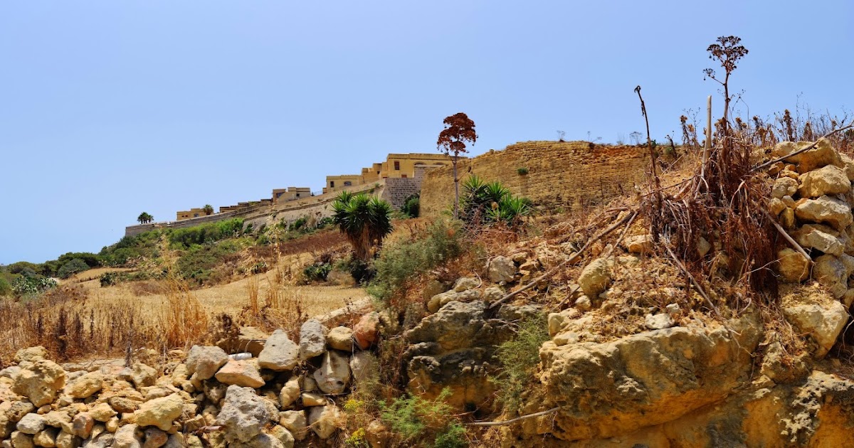 Fort Chambray on the island of Gozo, Malta
