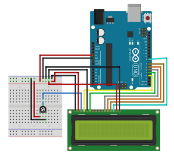 Belajar Arduino : Menampilkan Text Pada LCD 16x2 + Custom Text/Logo di ...