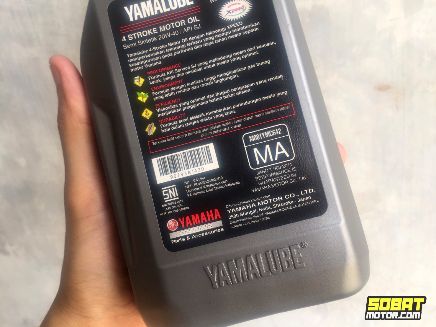 Ini perbedaan oli JASO MA dan JASO MB, awas jangan sampai salah sob ...