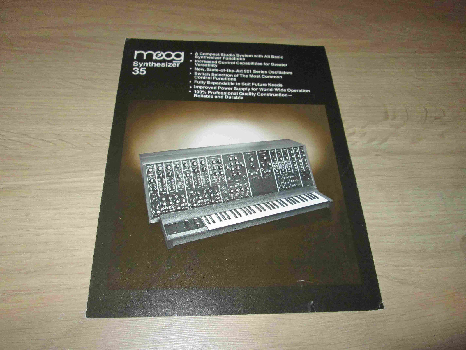 MATRIXSYNTH: Moog Modular System 35 Brochure / Catalog