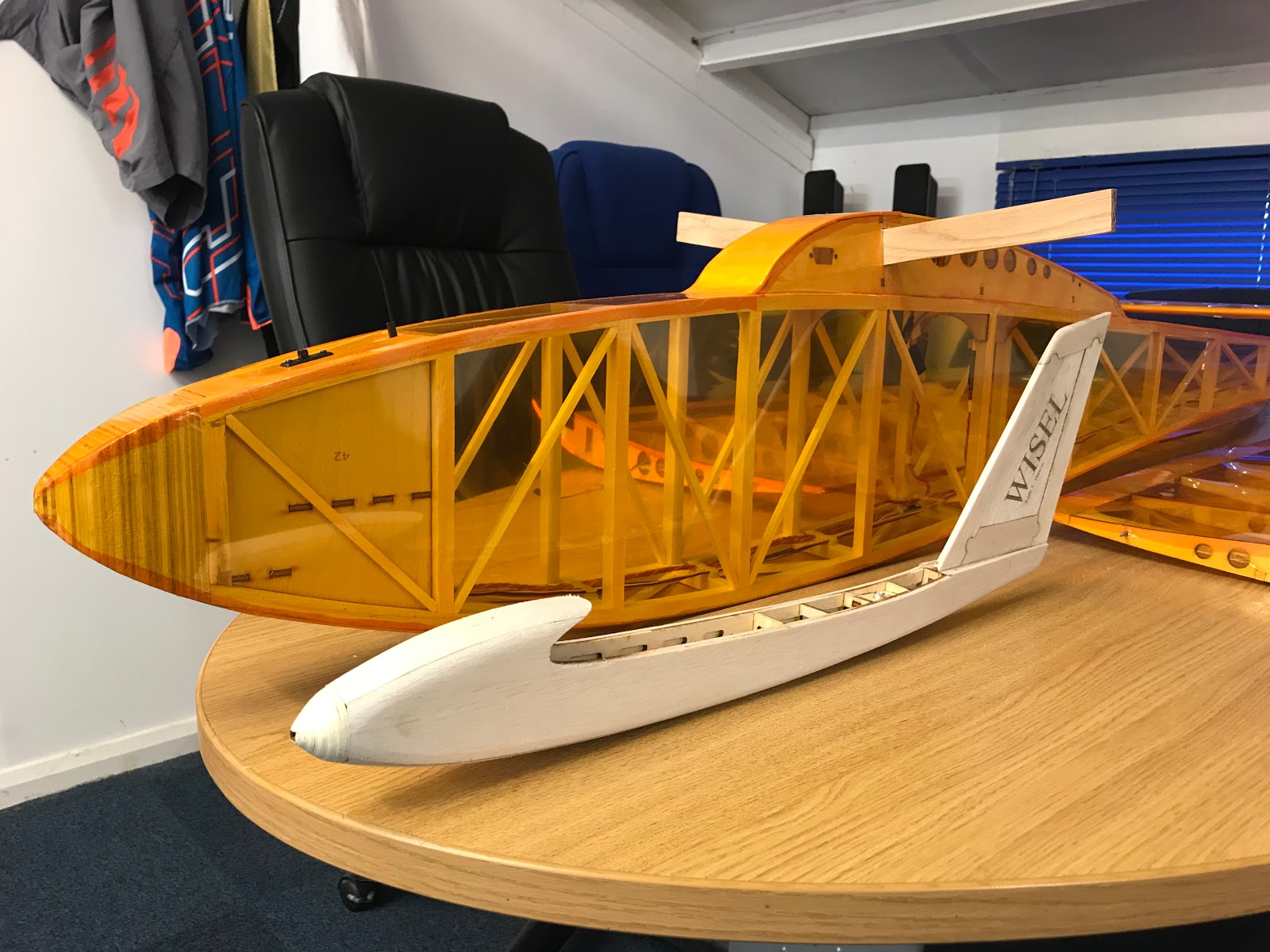 Slope Soaring Sussex: The Wisel is coming along quickly