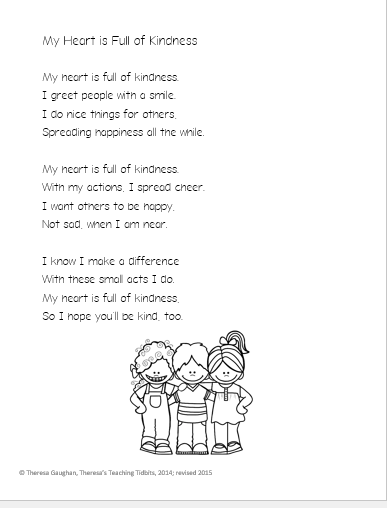 Theresa's Teaching Tidbits: 100 Acts of Kindness Challenge
