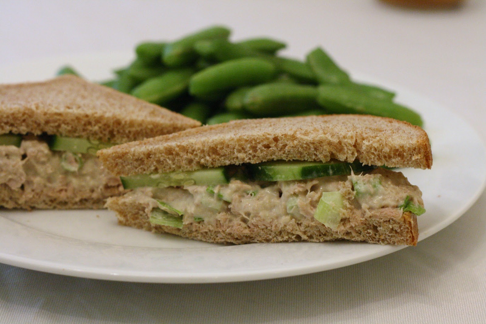Laine's Recipe Box: Wasabi Tuna Salad Sandwiches