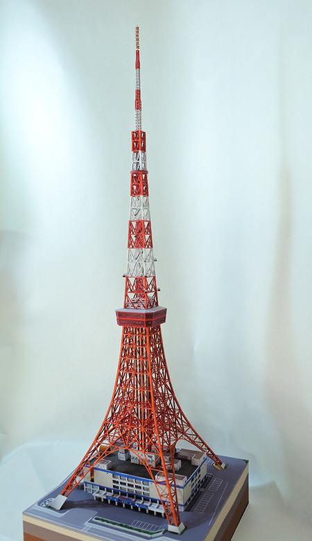 Tokyo Tower Papercraft | Papercraft Paradise | PaperCrafts | Paper ...