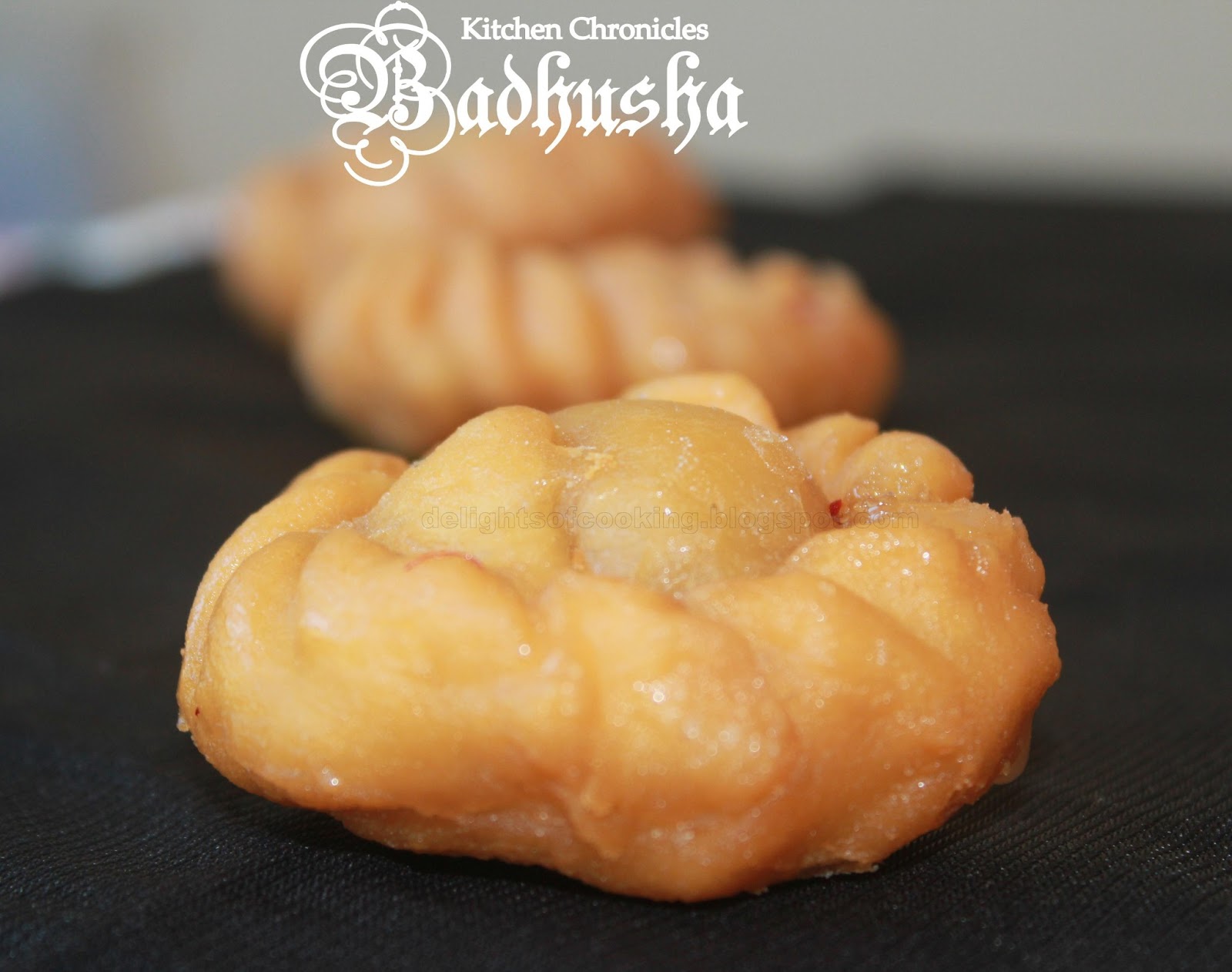 Kitchen Chronicles: Badhusha - Soft and Flaky