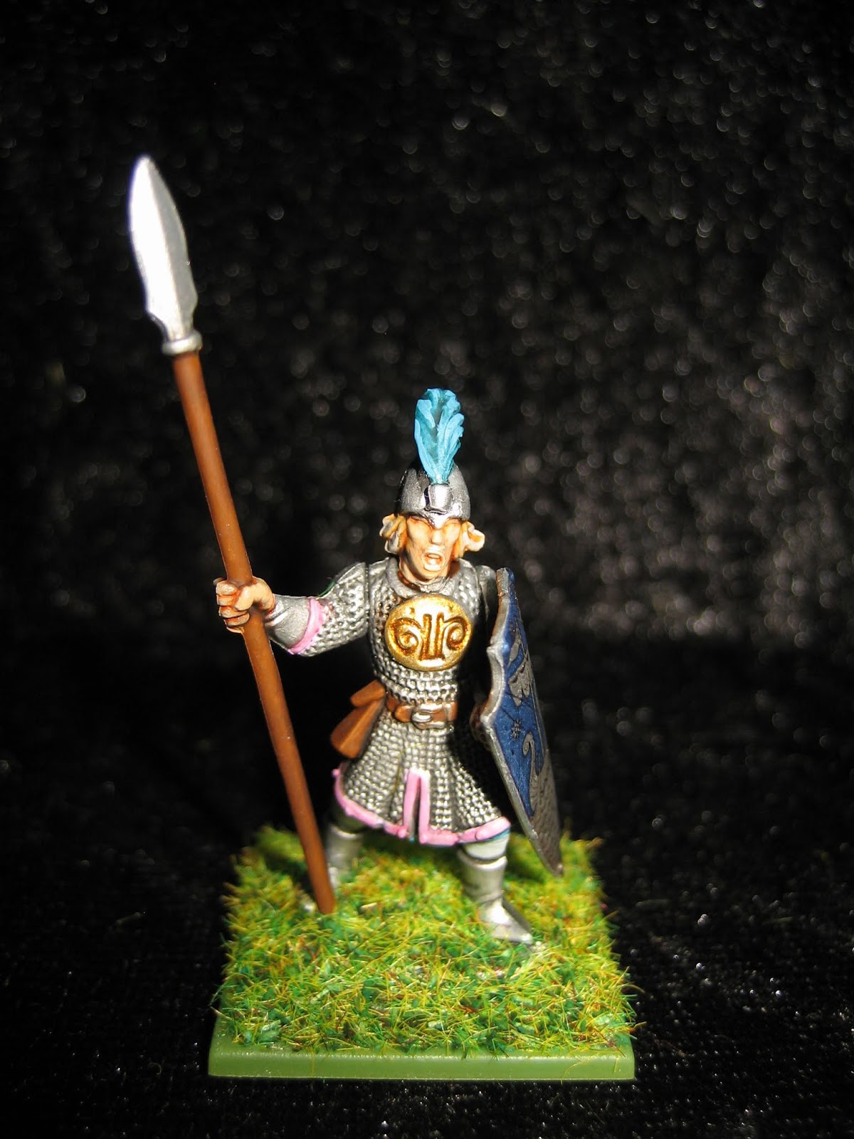 Making miniatures with Mario: High Elves : 10 Oathmark Elves Spearmen ...
