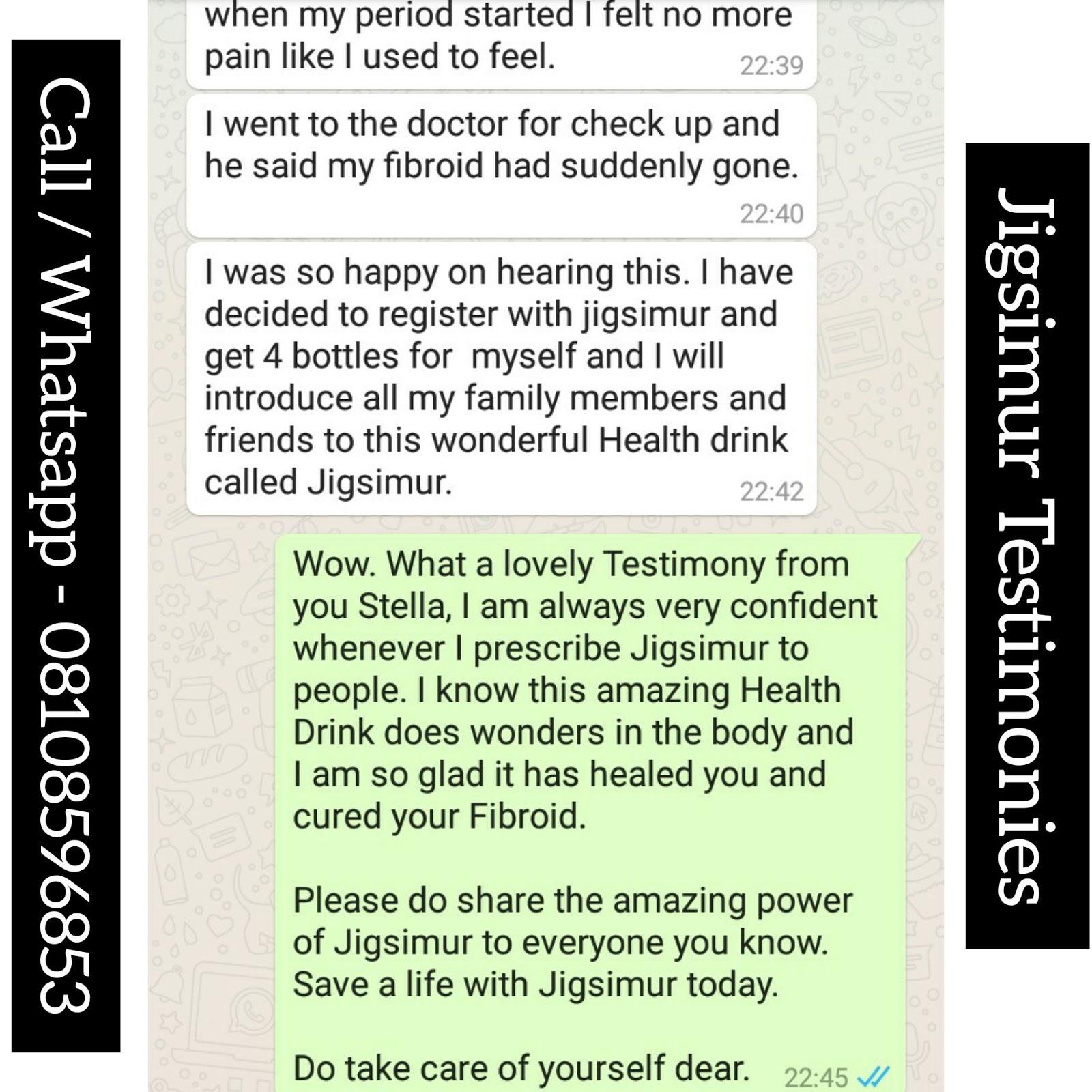 JIGSIMUR TESTIMONIES