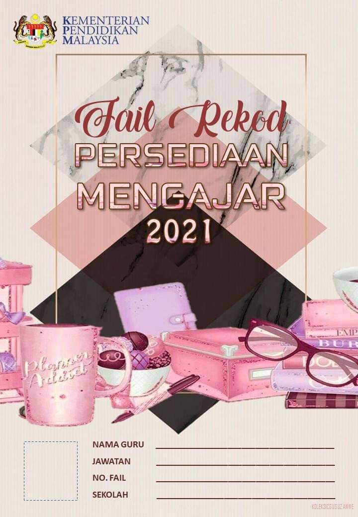 Divider Fail Persediaan Rekod Mengajar 2021 Koleksi Cikgu Suzanne