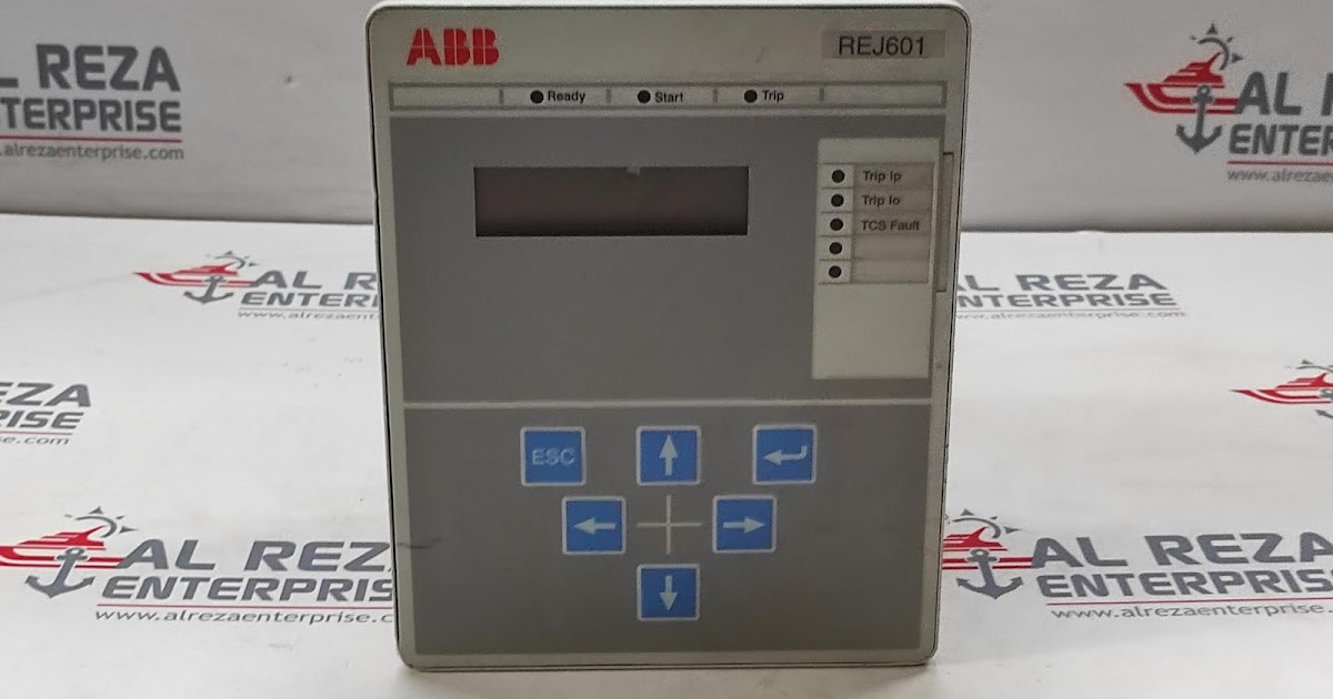 ABB REJ601 FEEDER PROTECTION RELAY REJ601BD446BB1NH 24-240VAC/DC