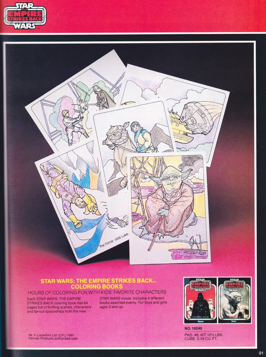 theswca blog: Stay Inside the Lines: Kenner's Star Wars Coloring Books ...