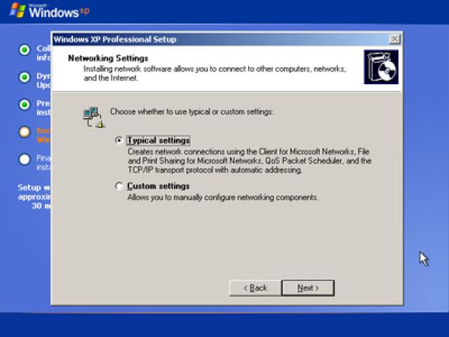 Chapter 6 - operating system installation