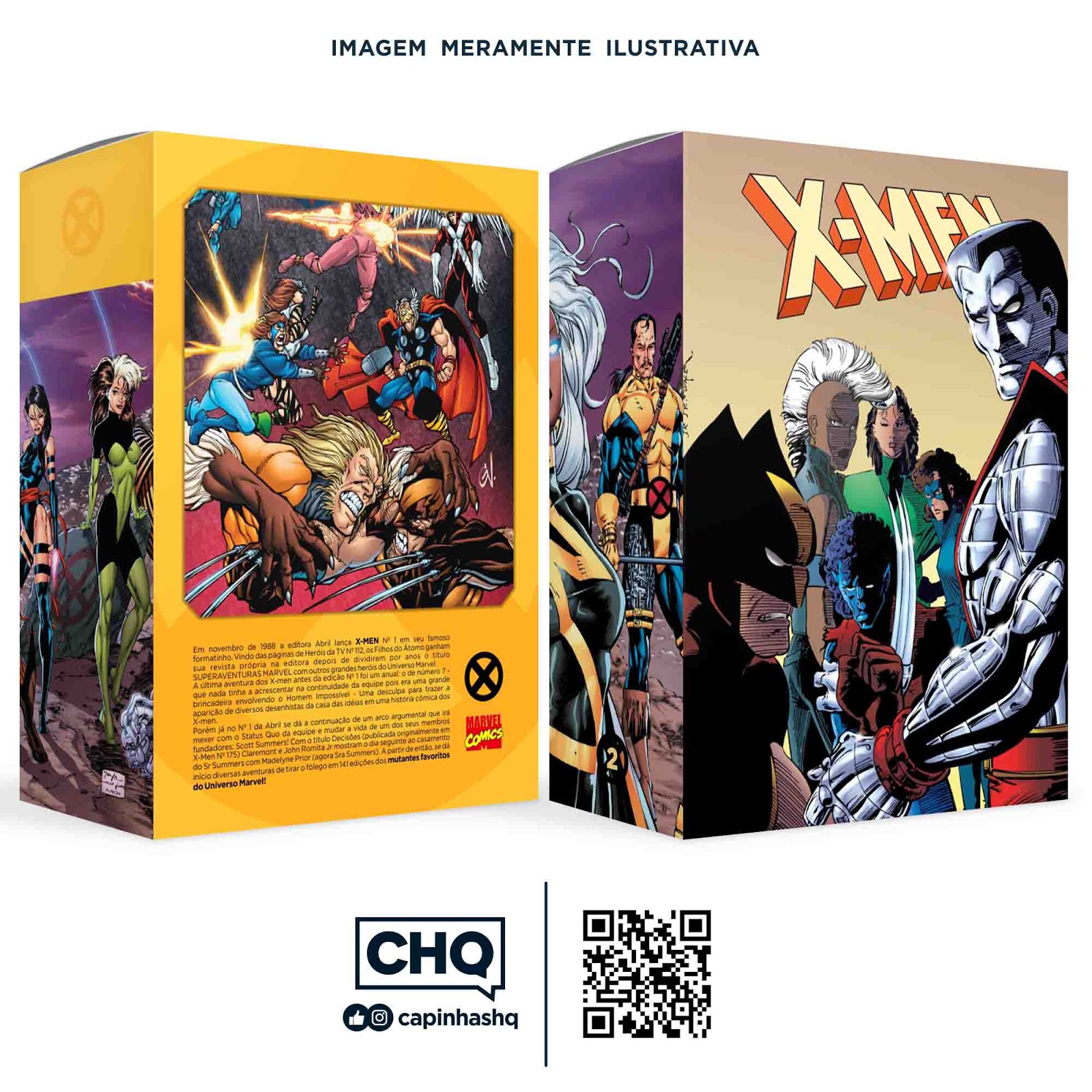 BOX X-MEN (1988-2000) | 1ª SÉRIE | EDITORA ABRIL