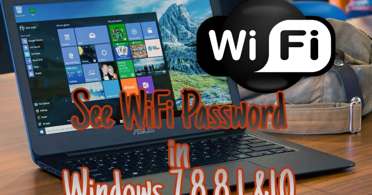 How To Quickly Find Wifi Password On Windows 10