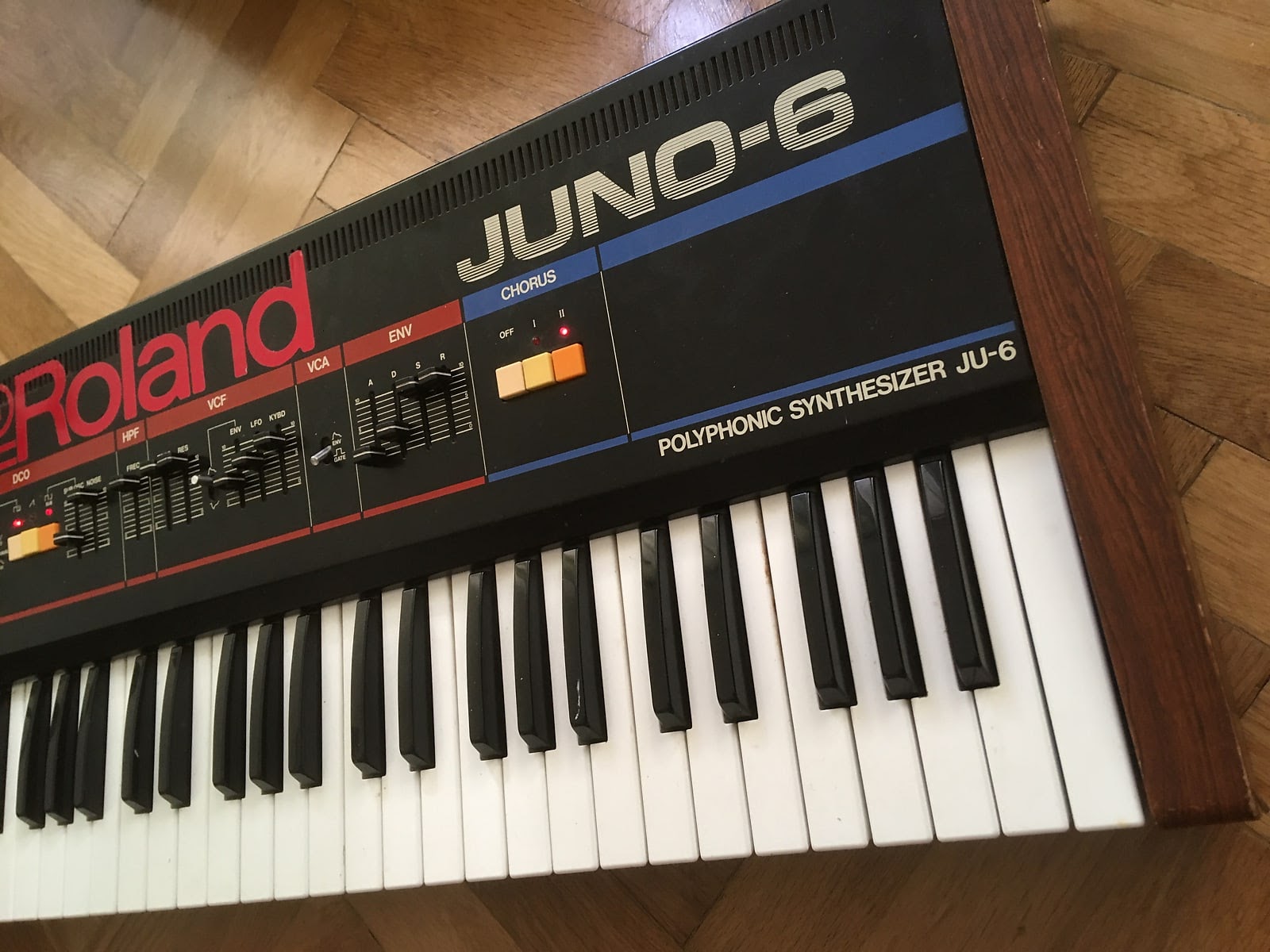 MATRIXSYNTH: Roland Juno-6 w/ Custom Roland Sticker on Front Panel