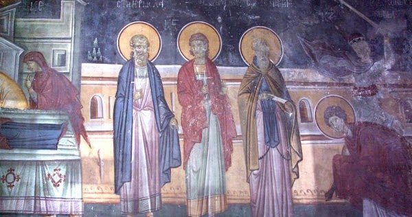 ORTHODOX CHRISTIANITY THEN AND NOW: Holy Hieromartyrs Hermolaos ...