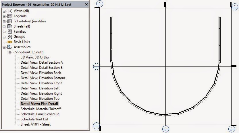 Revit Recess: Assemblies