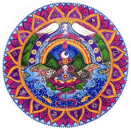 Tarot, Potions, and Psychedelic Magick Spells: Chakra Mandalas by Lindy ...