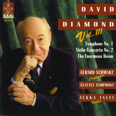 David Diamond - Symphony No. 1; Violin Concerto No.2; The Enormous Room