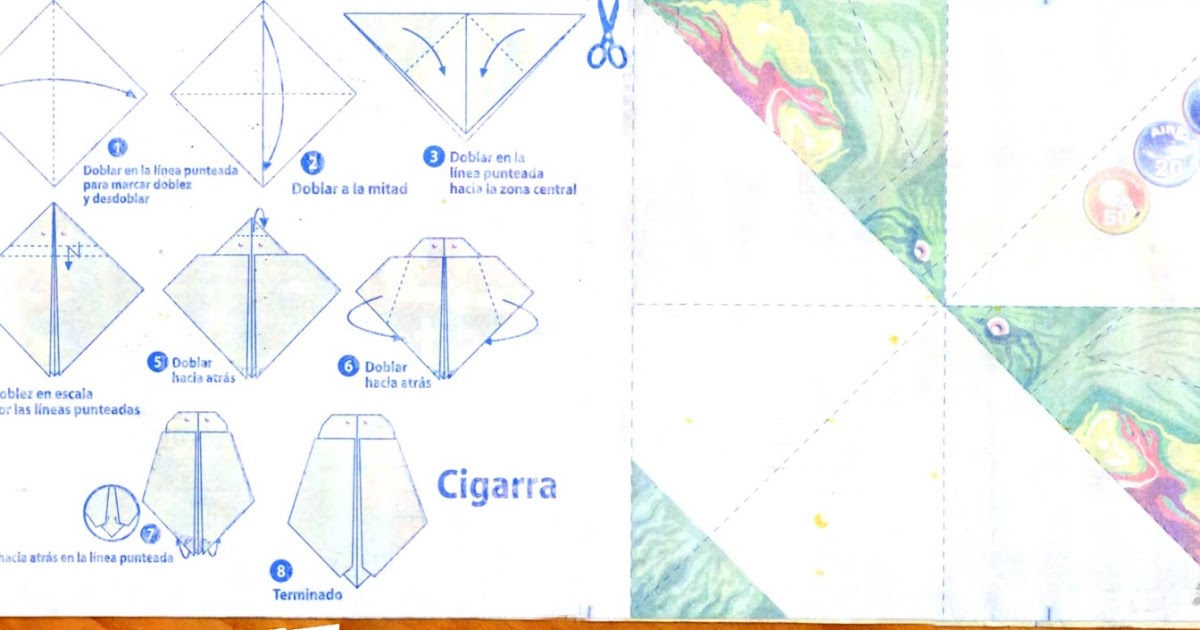 Origami cigarra